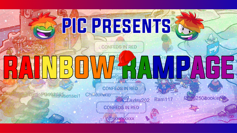 Rainbow Rampage | People's Imperial Confederation of Club Penguin