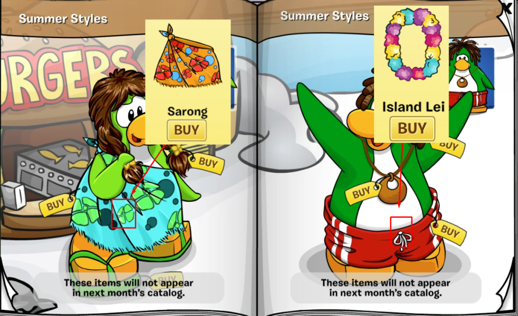 Club Penguin Journey: Penguin Style Catalog Hidden Item Guide and ...