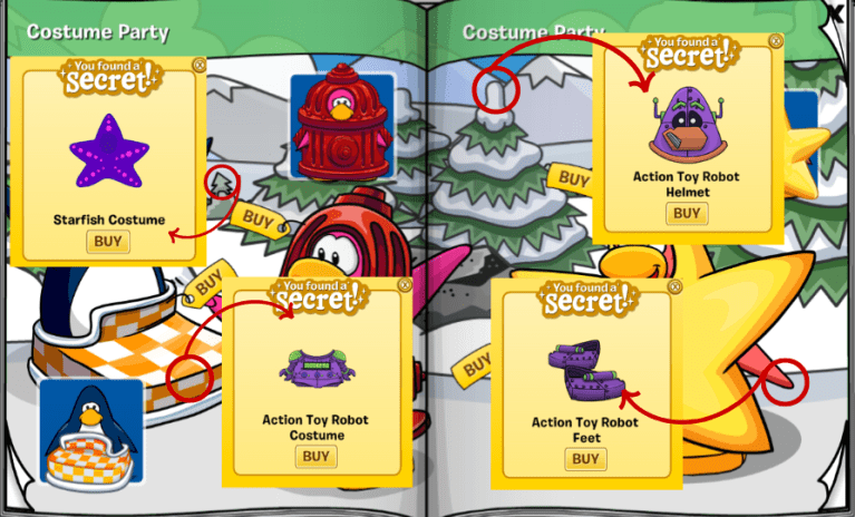 Club Penguin Journey: Penguin Style Catalog Hidden Item Guide SEPTEMBER ...