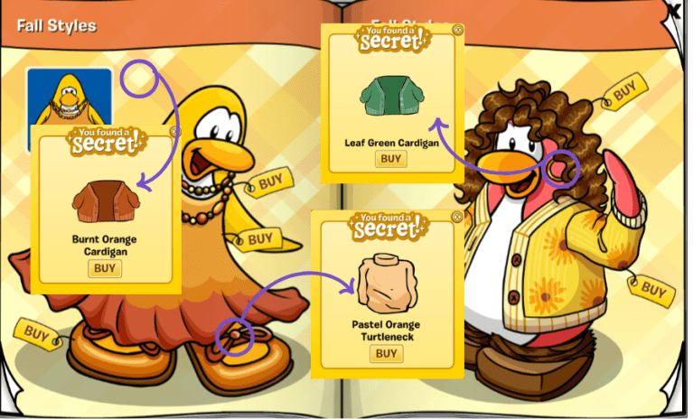 Club Penguin Journey: Penguin Style Catalog Hidden Item Guide SEPTEMBER ...