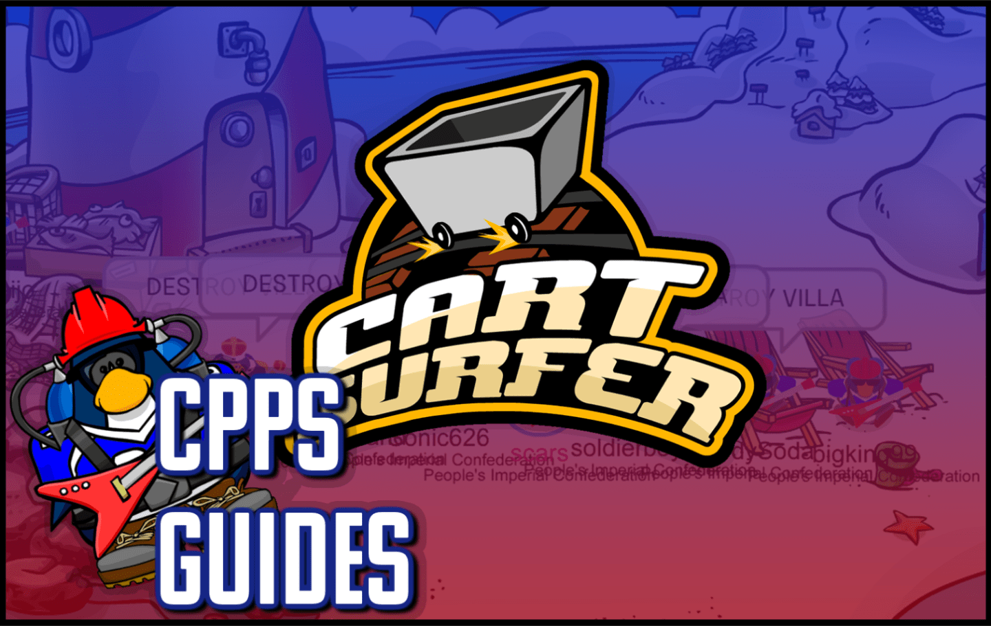 Club Penguin Journey: Cart Surfer Stamp Guide | People's Imperial ...