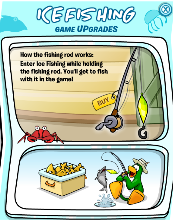 Club Penguin Journey: Ice Fishing Stamp Guide | People's Imperial ...